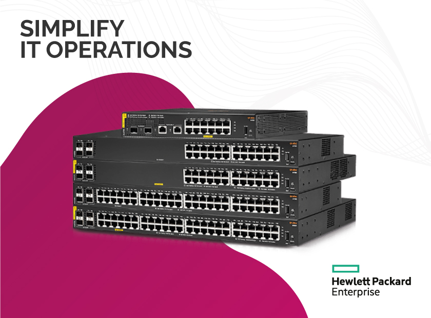 HPE Aruba 6100 Switch Series